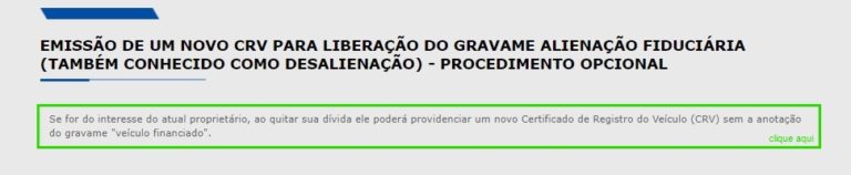 Ao clicar na opção acima, você será direcionado para uma página onde ...