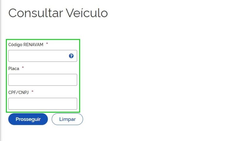Informações que é possível conseguir com cada consulta do Denatran!