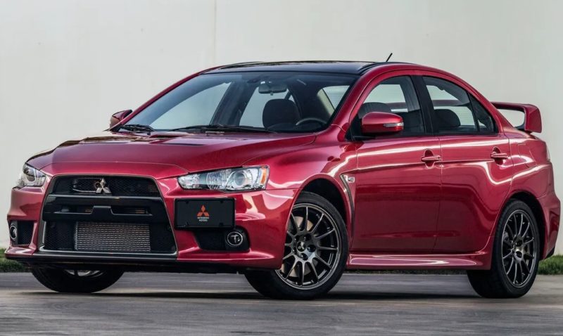 Versão esportiva do Mitsubishi Lancer