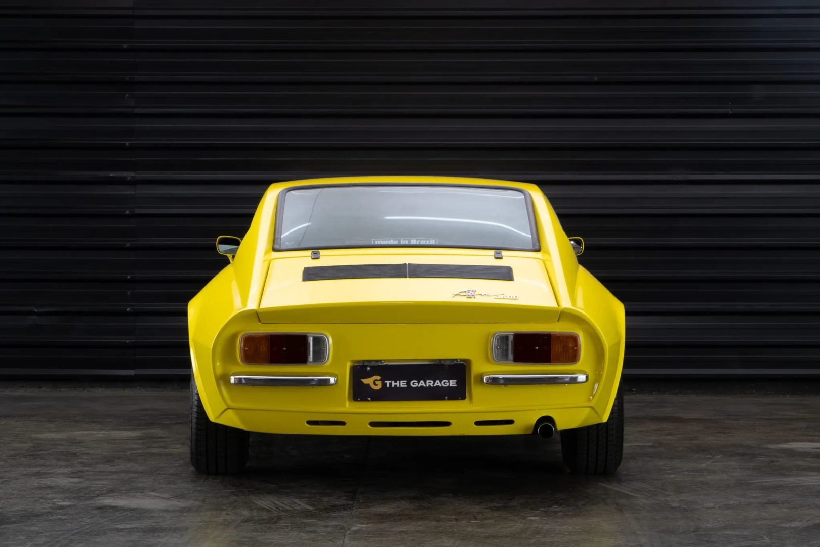 Foto traseira do Puma GTE 1979.