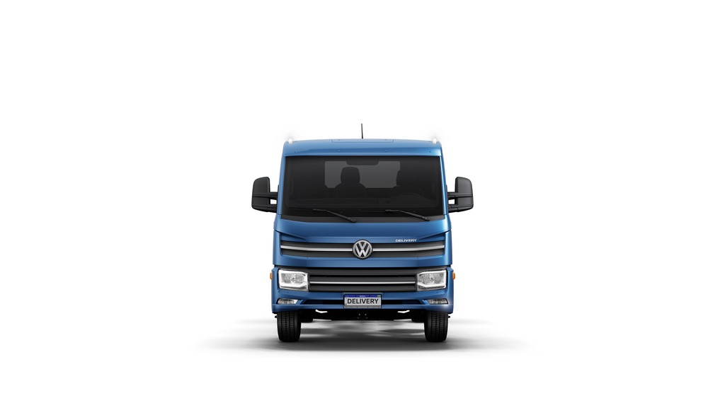 Foto do Volkswagen Delivery Express 2026 visto de frente.