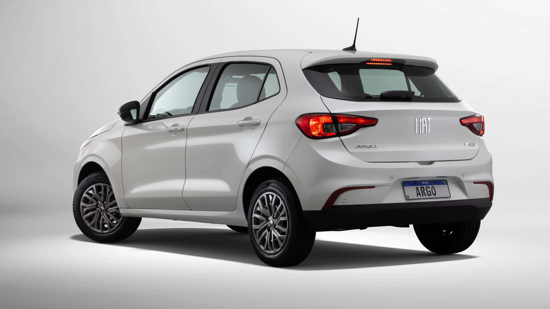 Foto traseira do Fiat Argo Drive 1.0 Flex 2026.