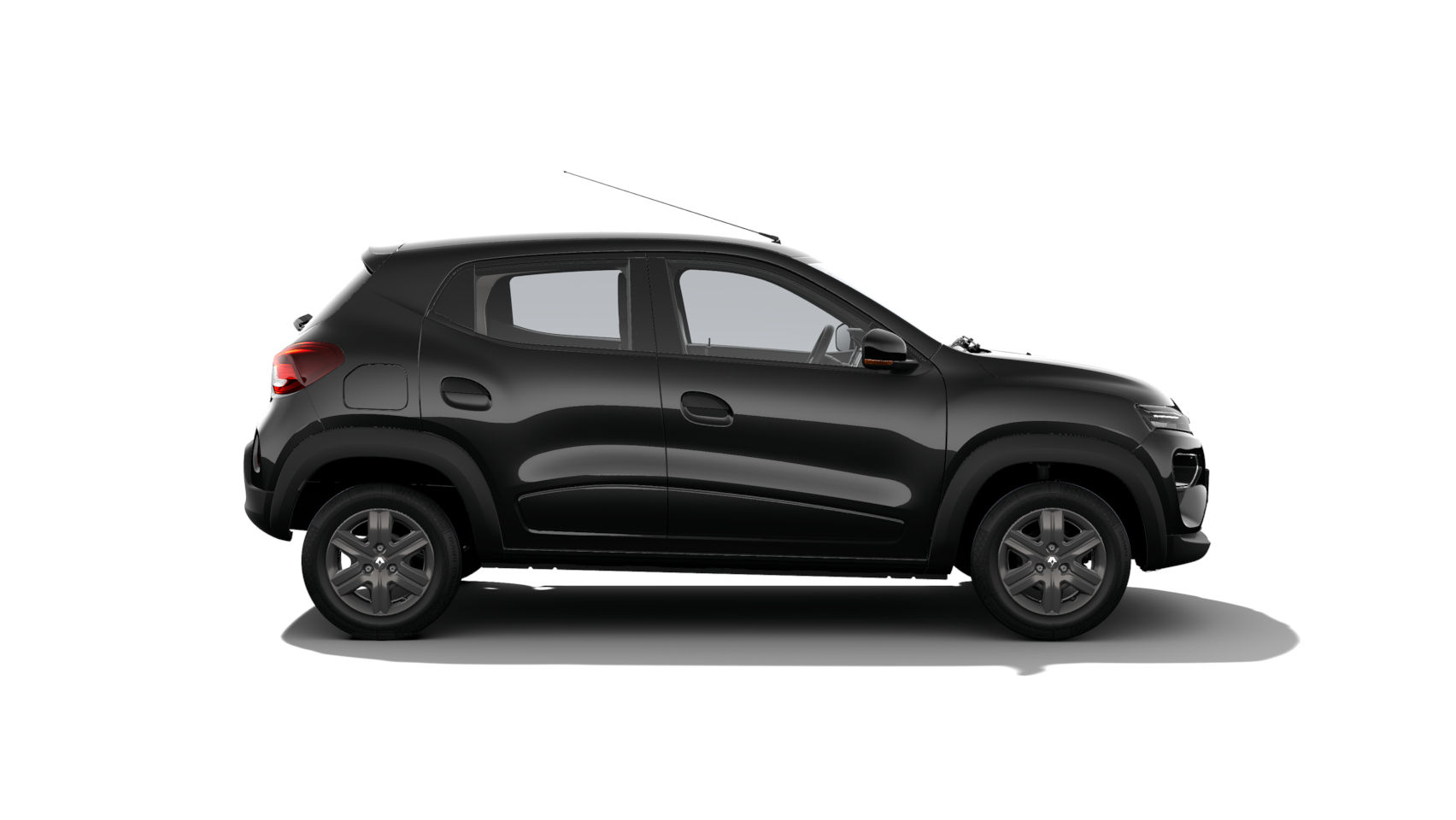Foto lateral do Renault Kwid Zen 2026.
